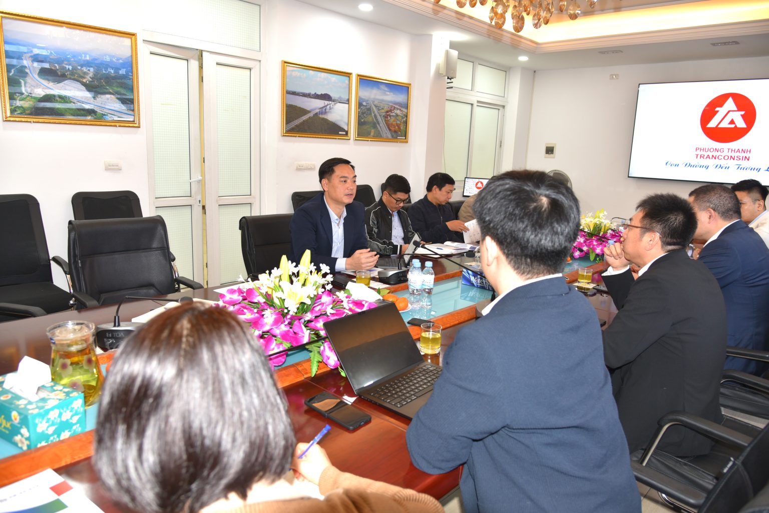 PHƯƠNG THÀNH VÀ CHAMBROAD (HẢI NAM) TRAO ĐỔI HỢP TÁC VẬT LIỆU GIAO ...