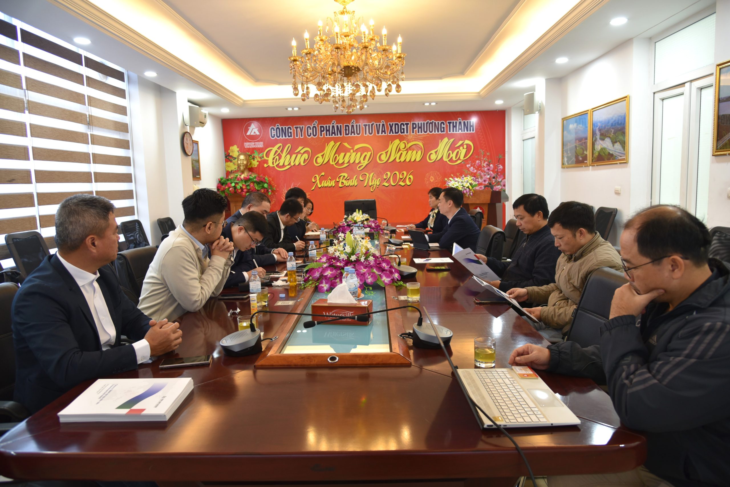 PHƯƠNG THÀNH VÀ CHAMBROAD (HẢI NAM) TRAO ĐỔI HỢP TÁC VẬT LIỆU GIAO ...